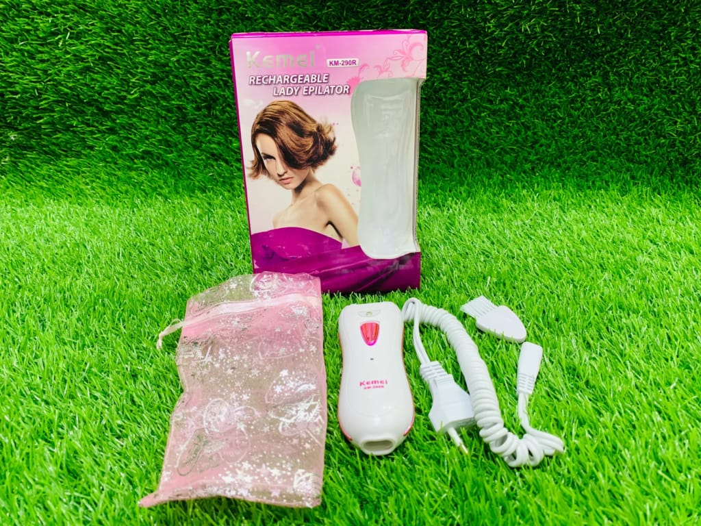 Kemie Rechargeable Epilator – Ideal Cosmetics Pk